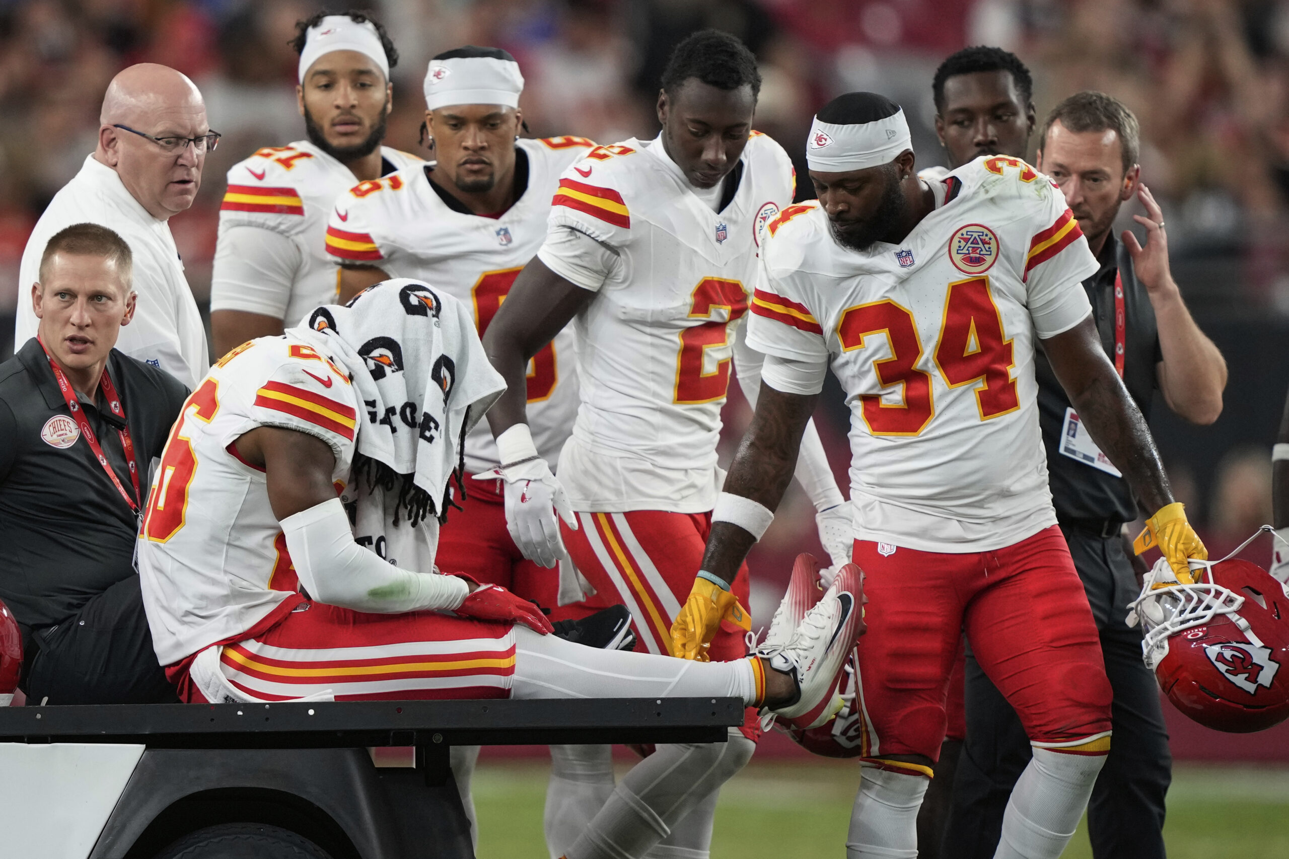 Chiefs lose safety Deon Bush for season; cornerback Jaylen Watson in ...